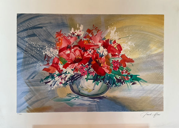 Claude Mars "Red Bouquet" – Collectors Art and Photography
